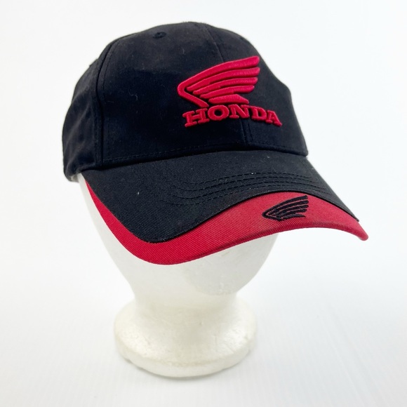 Honda | Accessories | Head Above Honda Motors Wing Logo Black Red ...